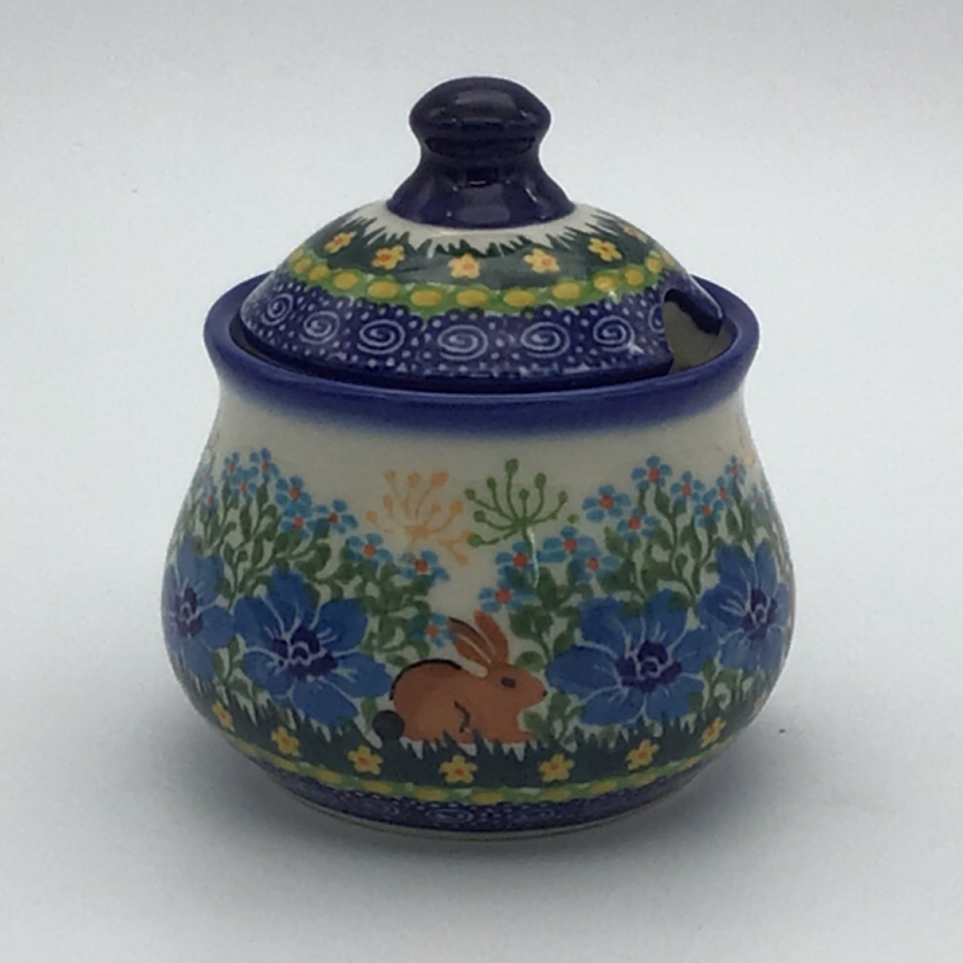 Sugar Bowl- Thumper | Siostra Polish Pottery