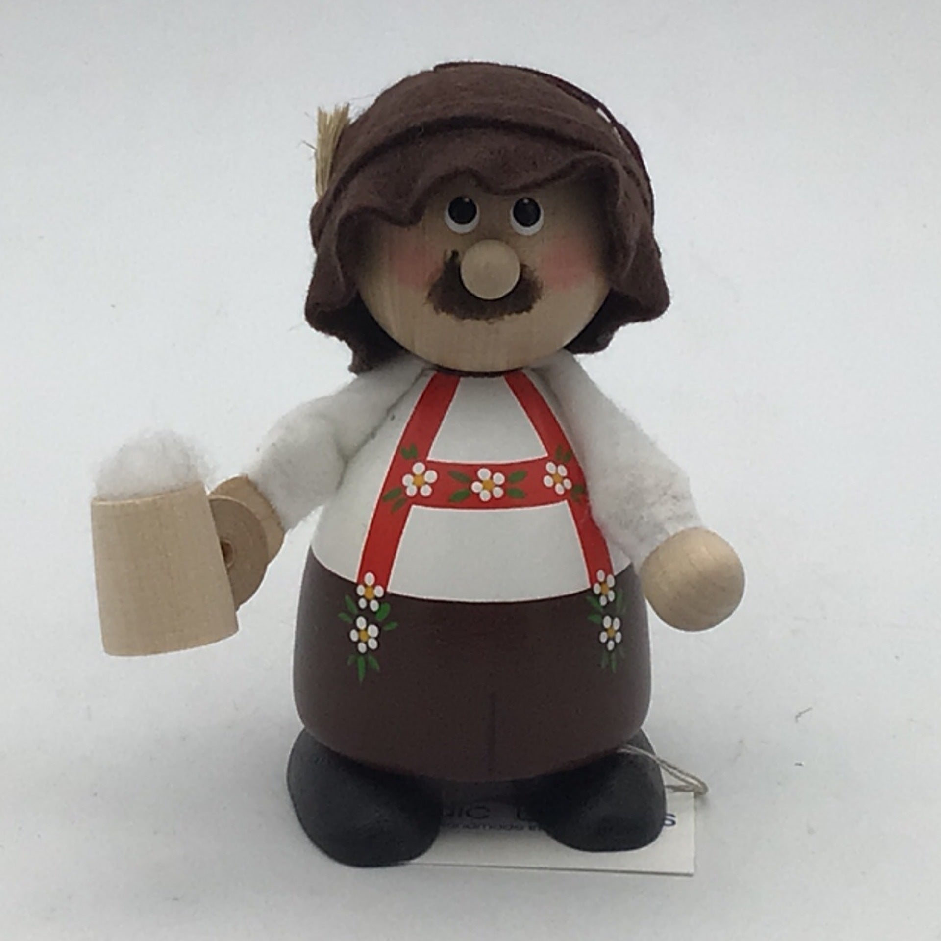 Large Alpine Man Ornament | Siostra Polish Pottery